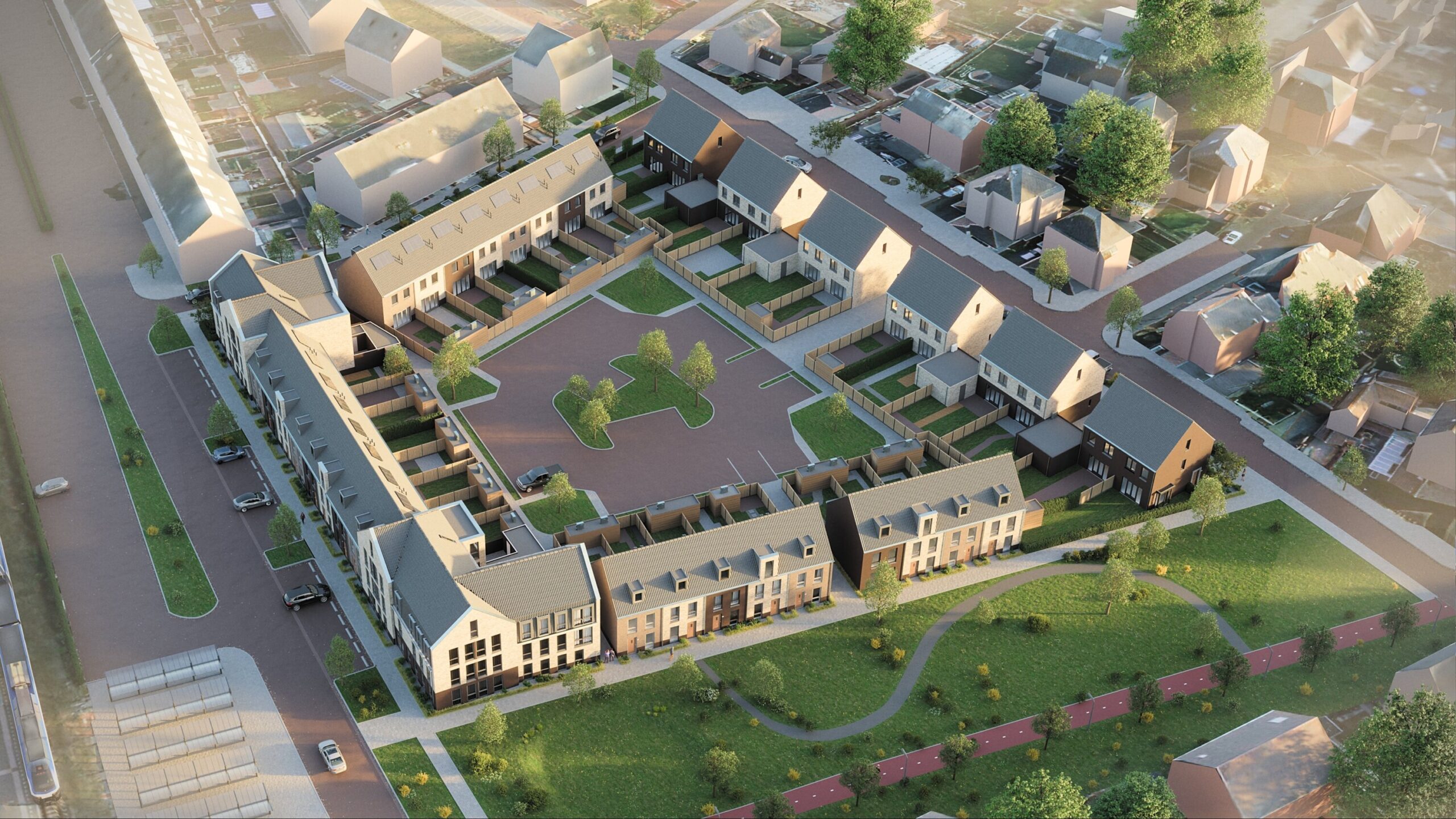 Herontwikkeling industrieterrein Spoorzone Veste in Deurne, van fabriek ...